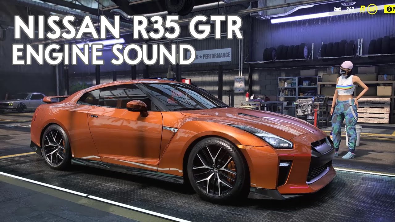 Nissan R35 GT-R Premium 2017 - VR38 Twin Turbo Engine Sound - YouTube