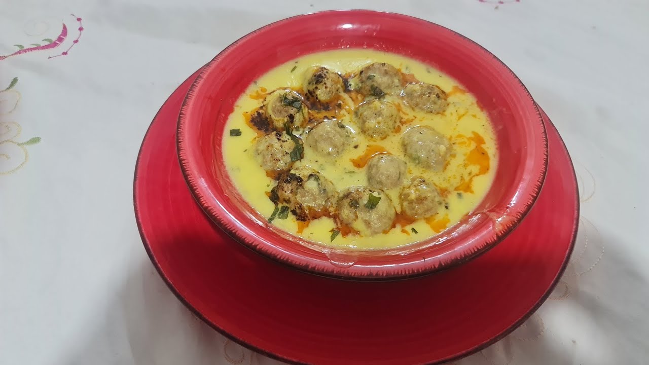 Sup me pashaqofte/. Soup with kofta's🇦🇱☺️ - YouTube