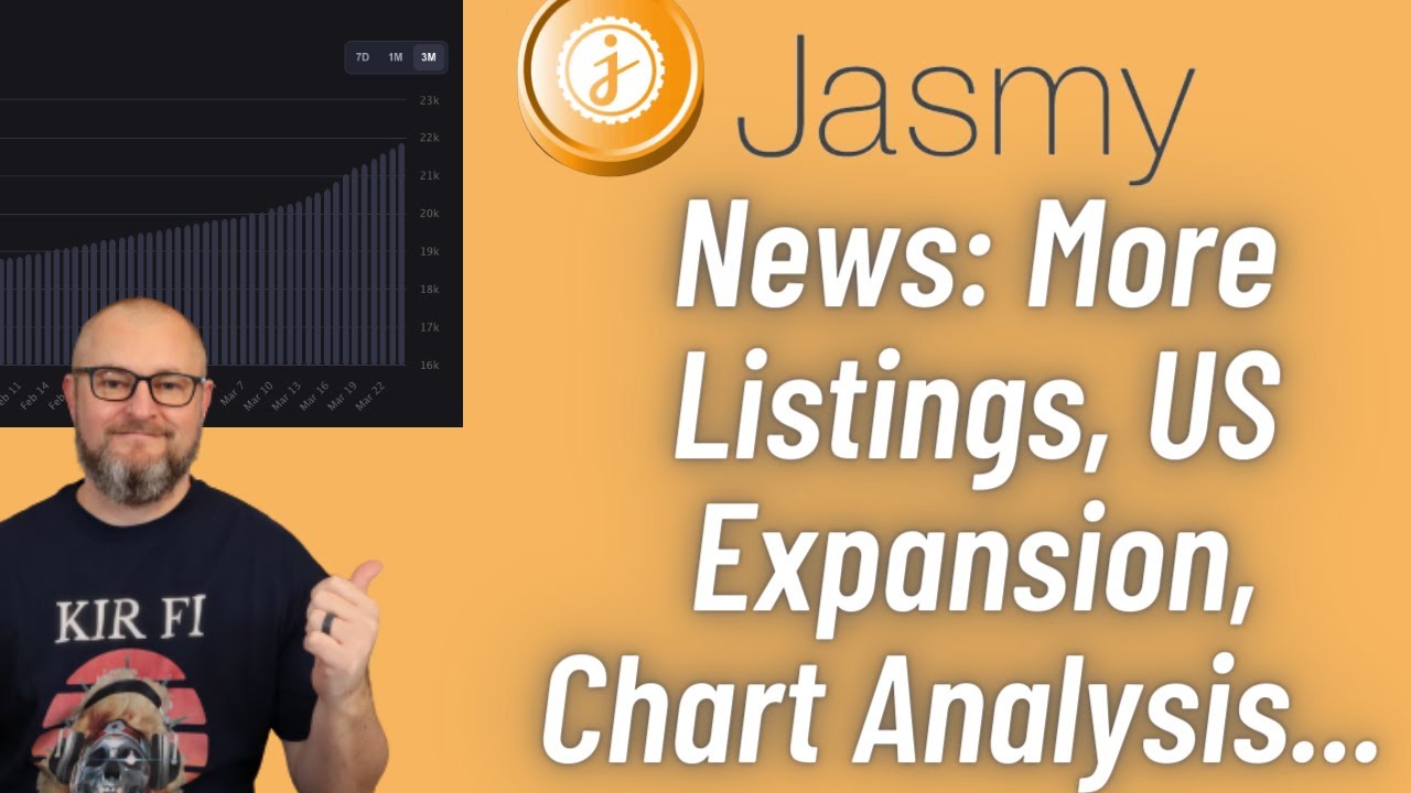 Jasmy News: More Listings, US Expansion & Chart Analysis... - YouTube