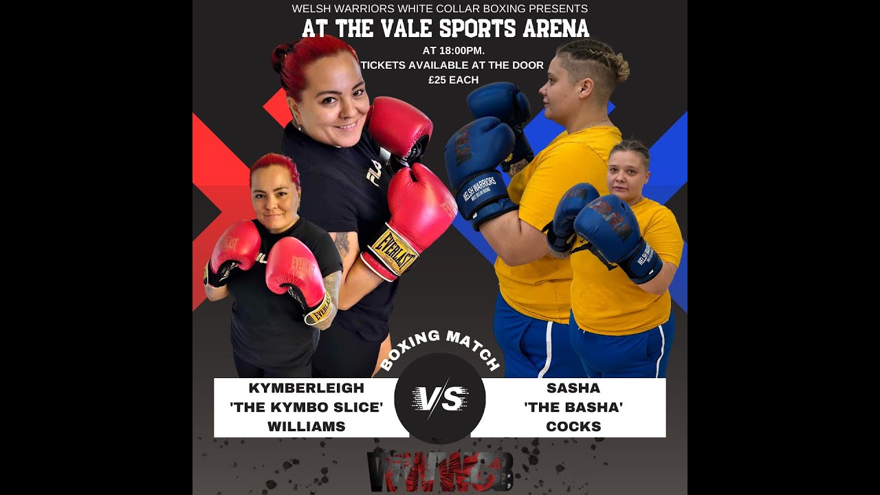 Kymberleigh Williams VS Sasha Cocks | Welsh Warriors White Collar ...