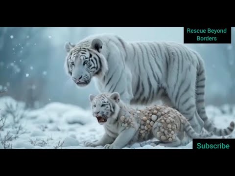 A Snow Leopard Cub Begged for Help… But What Was Stuck on Him SHOCKED ...