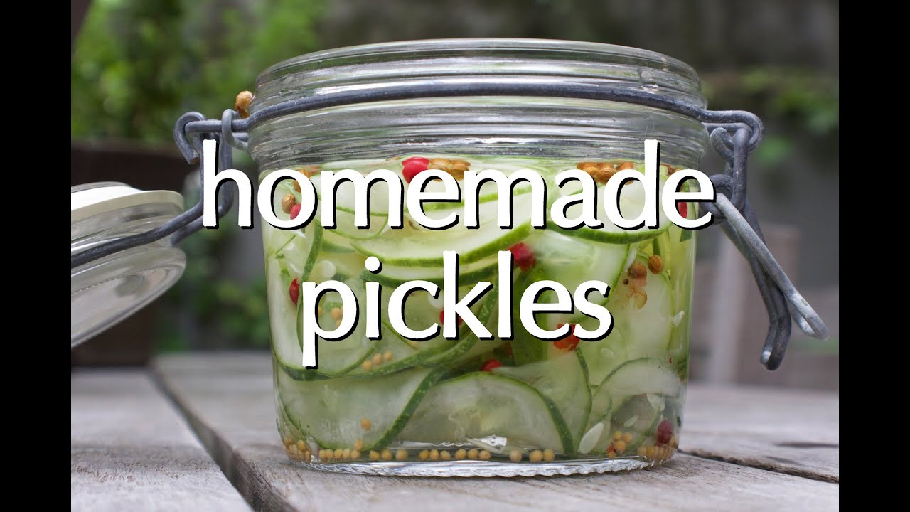 How to Make Homemade Pickles - Dinner Party Tonight - YouTube