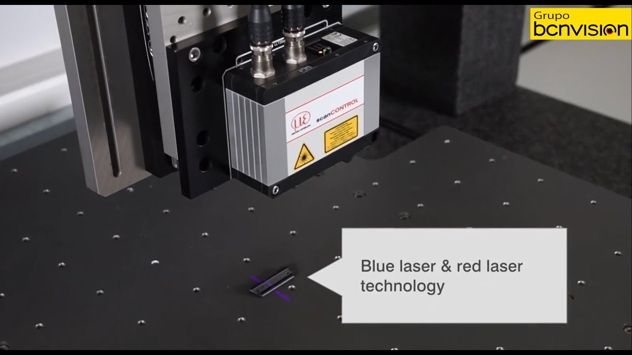 3D Laser MICRO EPSILON- Bcnvision - YouTube