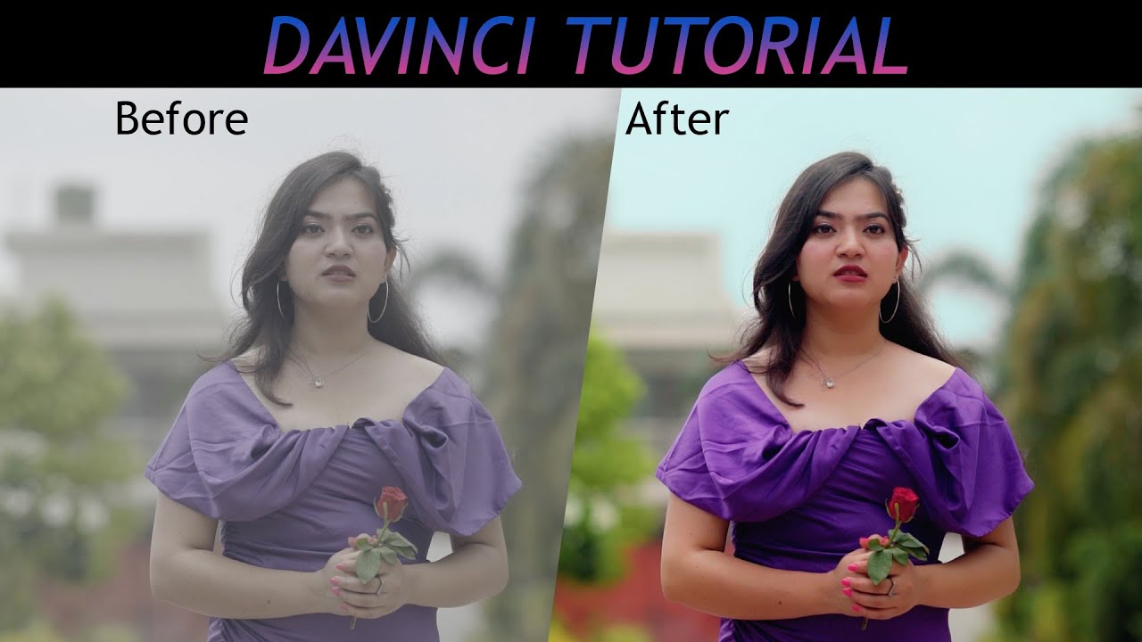 Davinci Resolve Color Grading Beginners - YouTube