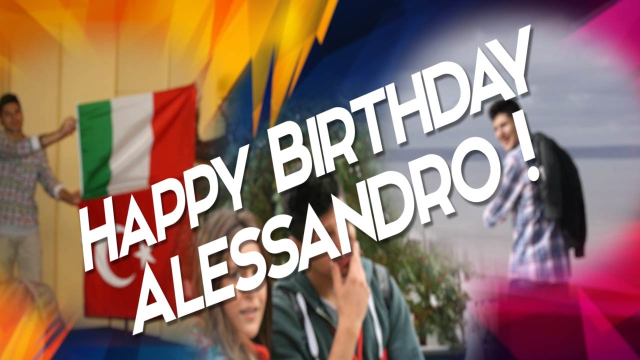 Happy Birthday Alessandro ! (Vlog) - YouTube