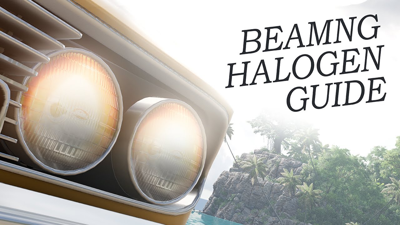 Fading Halogen Lights | BeamNG Modding Guide - YouTube