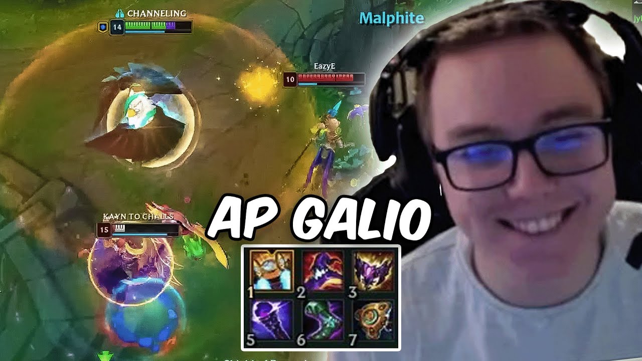 THEBAUSFFS NEW PICK - FULL AP GALIO MID - YouTube