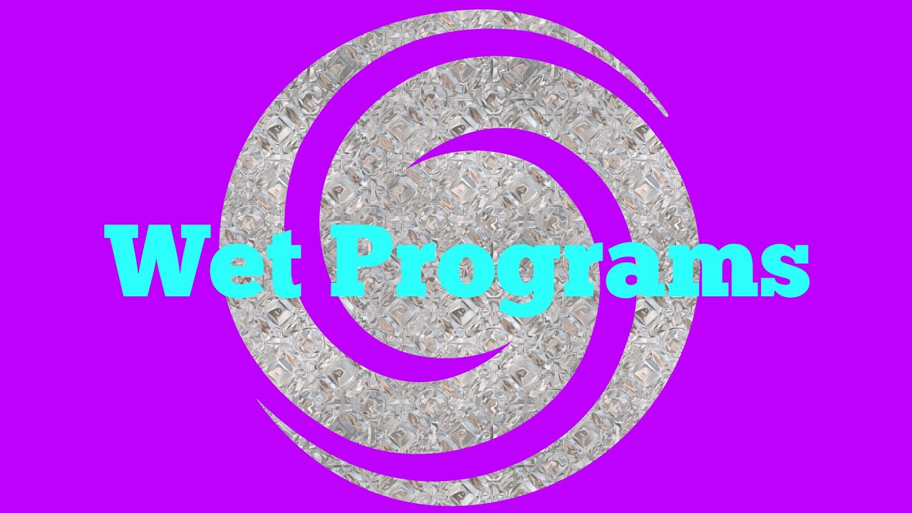 Welcome To Wet Programs - YouTube