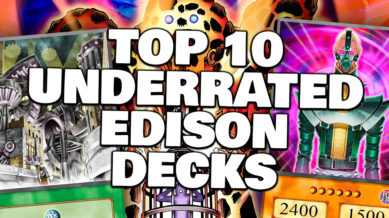 TOP 10 Underrated Decks in Yu-Gi-Oh! Edison Format - YouTube