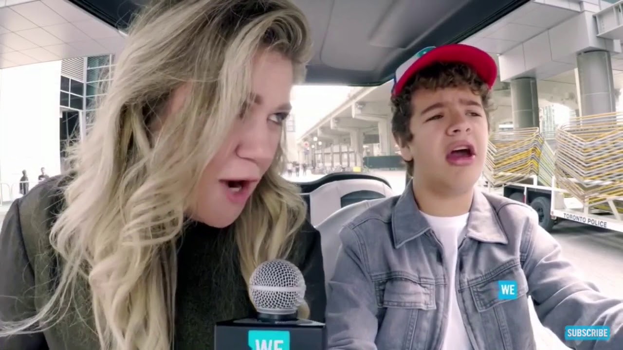 The Cast of Stranger Things Singing - YouTube