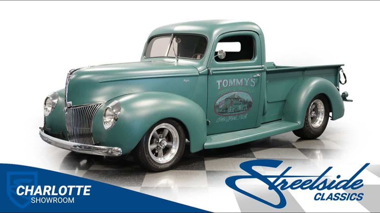 1940 Ford Pickup Restomod 8936-CHA for sale | Charlotte, Atlanta ...