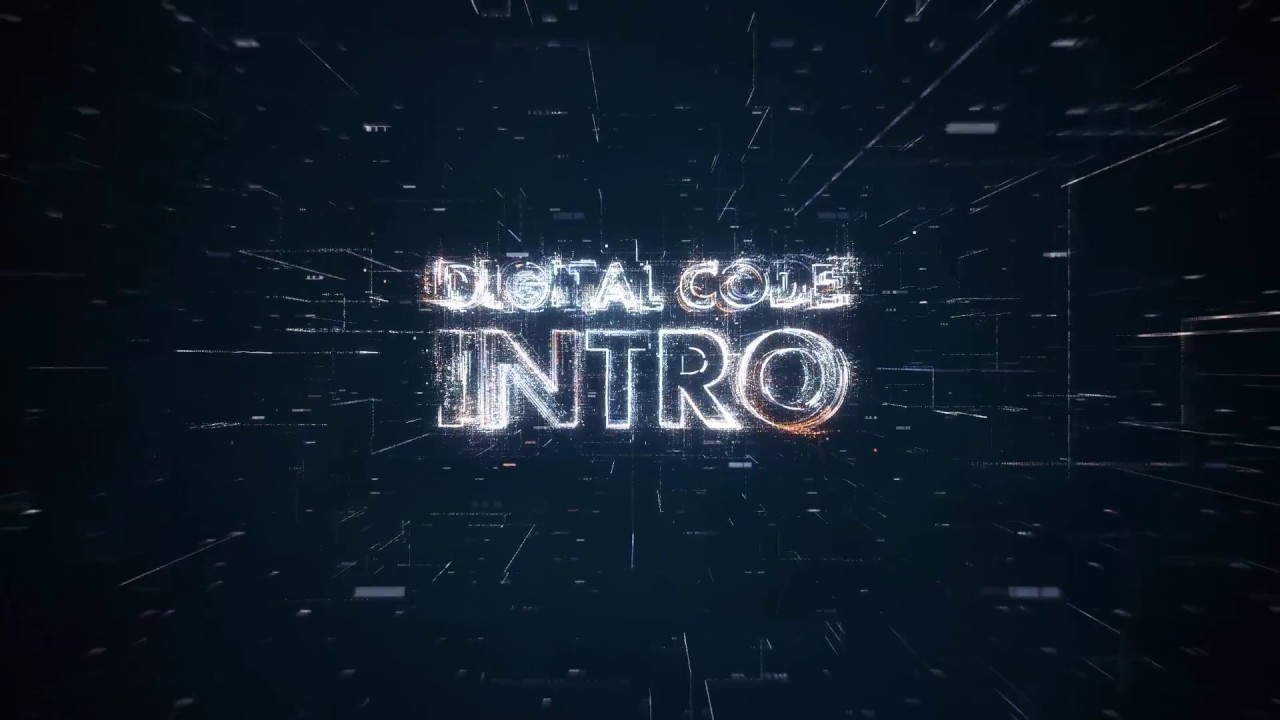Digital Code Intro Customization After Effects Tutorial Youtube