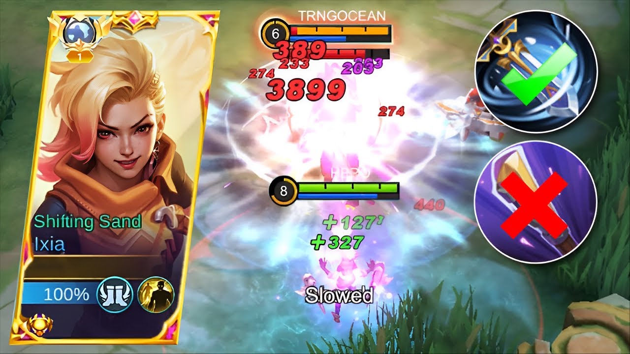 must know this IXIA BEST BUILD INSANE DAMAGE 2023 - MLBB - YouTube
