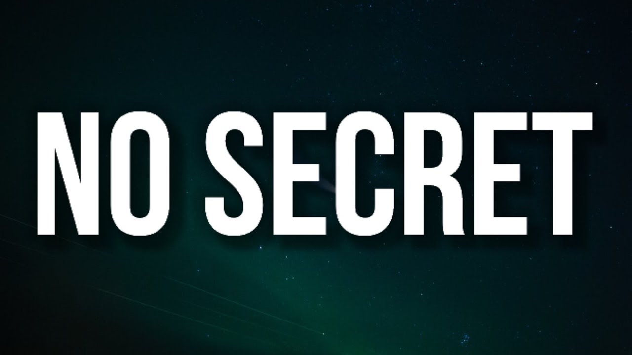 DJ Khaled - NO SECRET (Lyrics) ft. Drake - YouTube