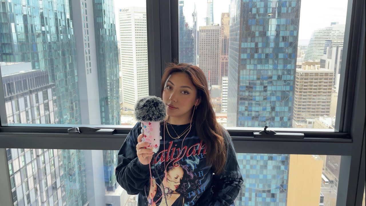 ASMR hotel room tour!! (I’m in Melbourne, Australia) 💚 | Whispered ...