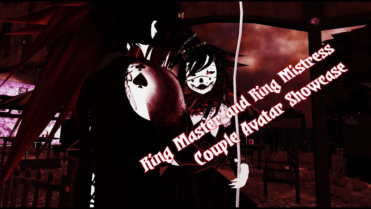 Ring Master and Ring Mistress Couple Avatar Vrchat Clown Showcase - YouTube