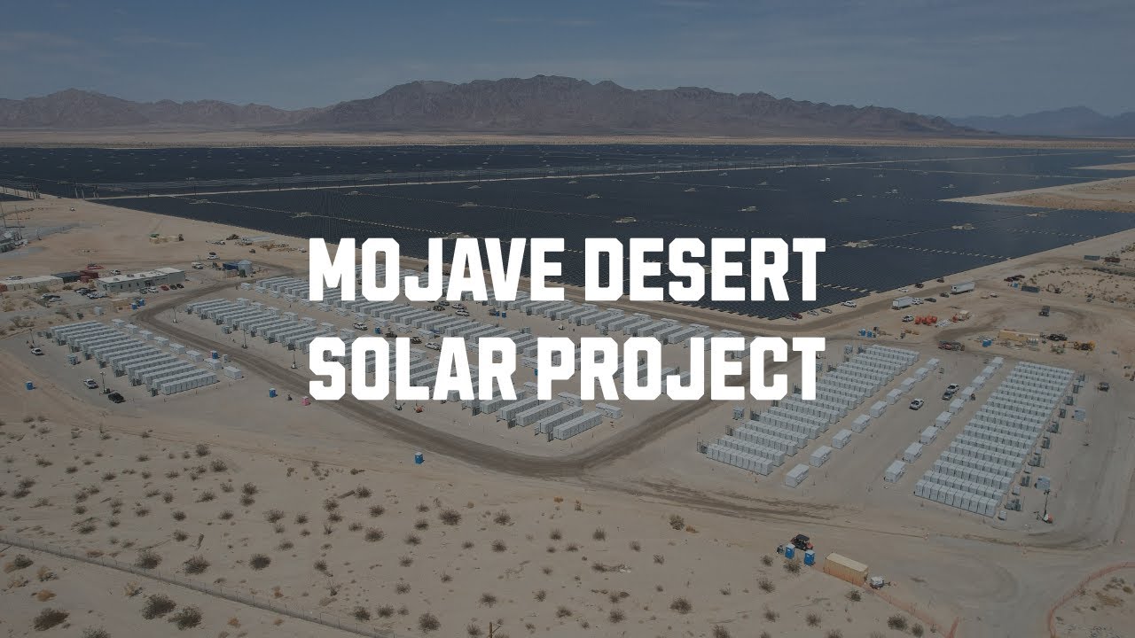 Mojave Desert Solar and Energy-Storage Project - YouTube