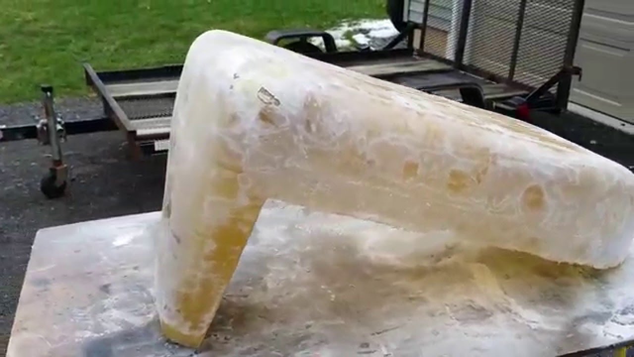 1955 Wheel Horse RJ35 Resto Project Part 8 "Building of the Fiberglass ...