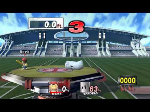 Super Smash Bros Brawl - Home Run Contest - Ness - YouTube
