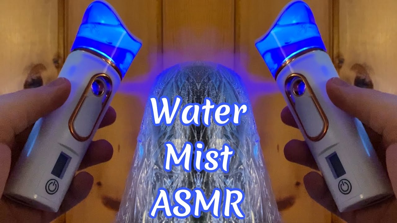 ASMR Water Mist Sounds & Plastic Crinkles For Sleep 💦 (No Talking ...