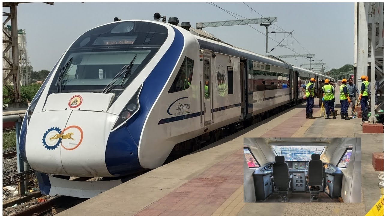 Vande Bharat Express Locopilote Cabin View 🔥 - YouTube
