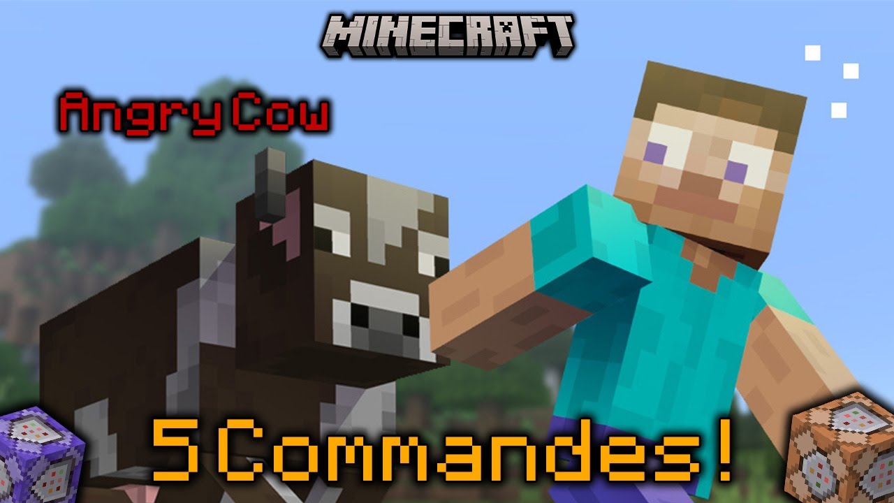 TOP 5 COMMANDES FUNS SUR MINECRAFT BEDROCK !!! (PS4, XBOX, SWITCH, PE, PC) - YouTube