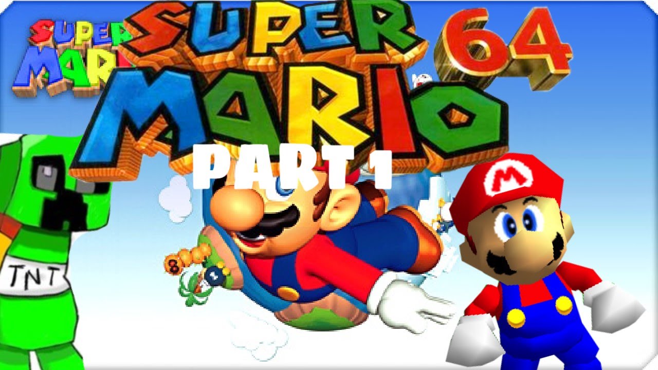 TNT plays: Super Mario 64 - part 1 - YouTube