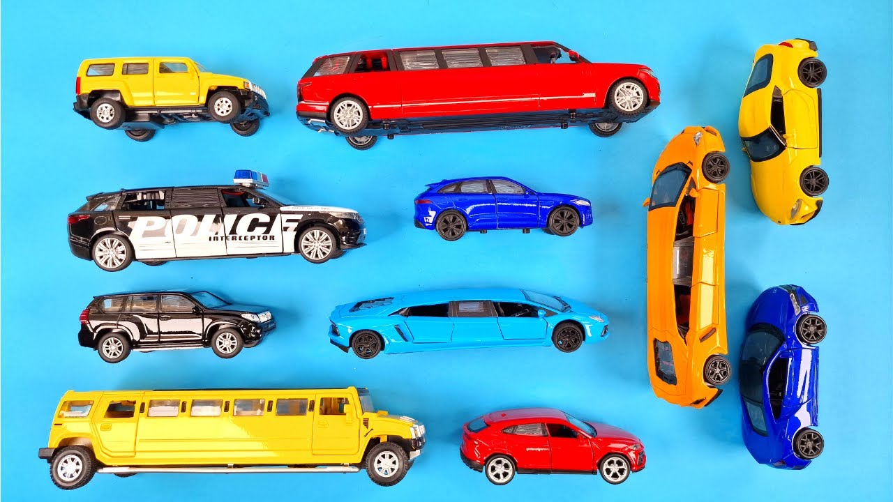 Die cast Metal Scale Model Limousine Cars and Welly Cars - YouTube