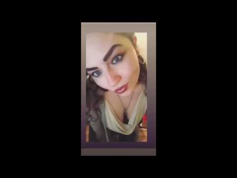 Brunette Fondling Her Big Boobs on Instagram Story