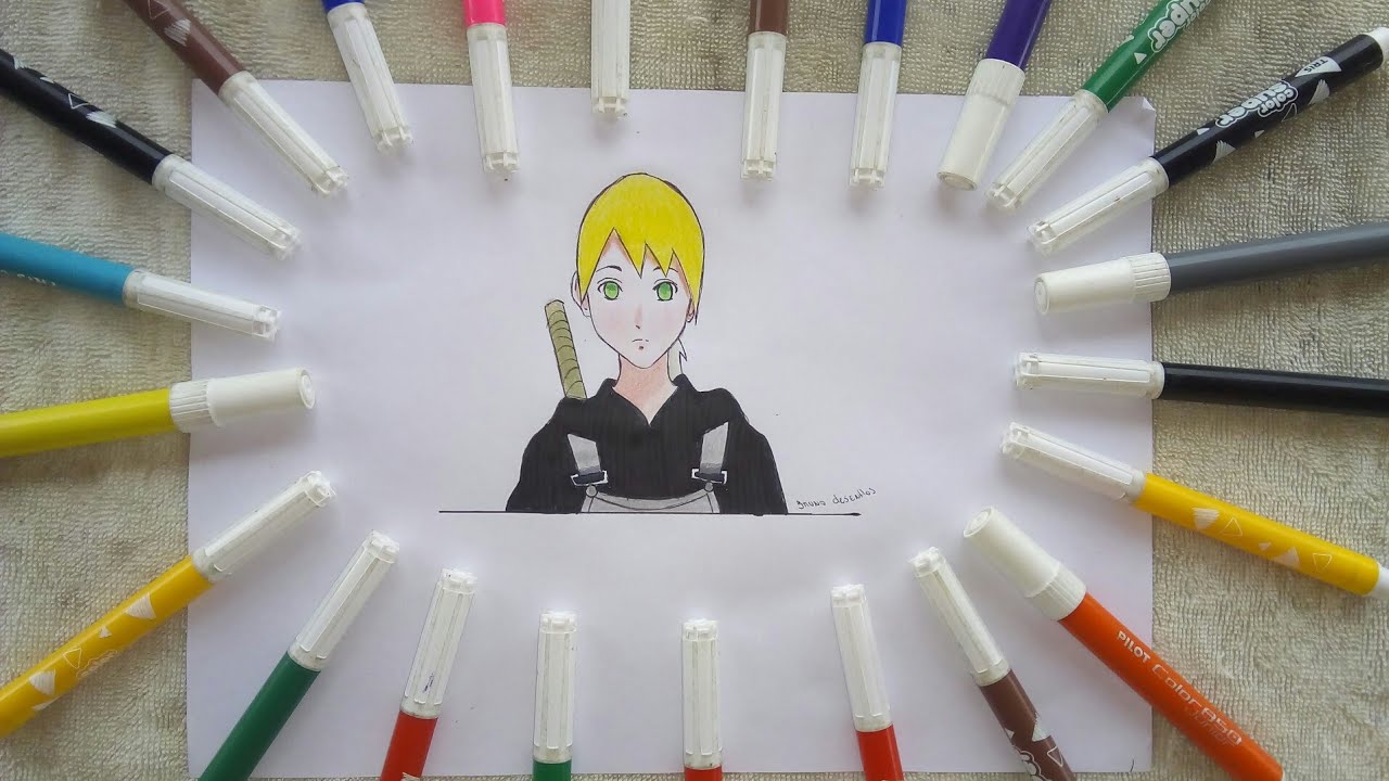 SPEED DRAWING: INOJIN YAMANAKA. - YouTube