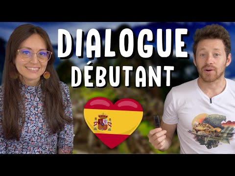 CONVERSATION de base en ESPAGNOL sous-titrée 🇪🇸💬 (pour les débutants)