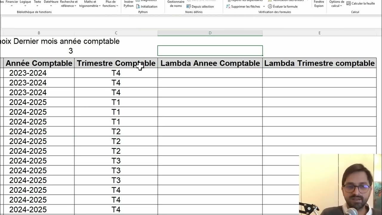 La fonction LAMBDA et la Gestion des Années Comptables dans Excel ! #Excel #LAMBDA - YouTube