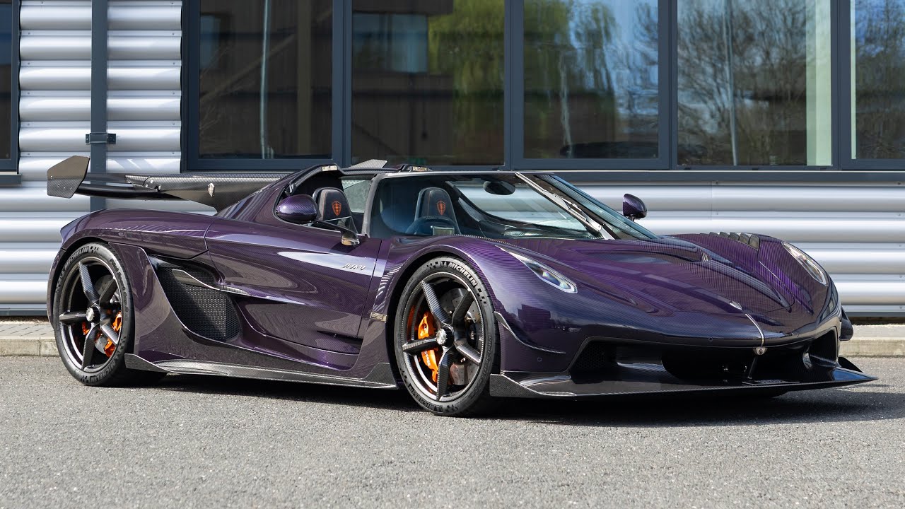 2024 Koenigsegg Jesko - Purple Tinted Carbon Fibre - Walkaround (4K ...