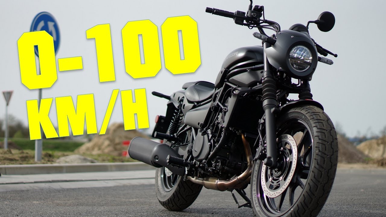 2024 KAWASAKI ELIMINATOR 500: 0-100 KMH * 0-60 MPH FROM IDLE - YouTube