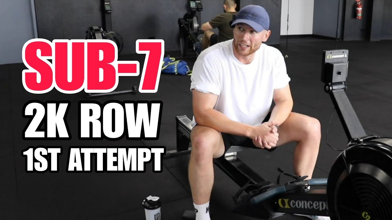 My First 2k Row to Set an Early Benchmark | Road to Sub-7min 2k Row (EP ...