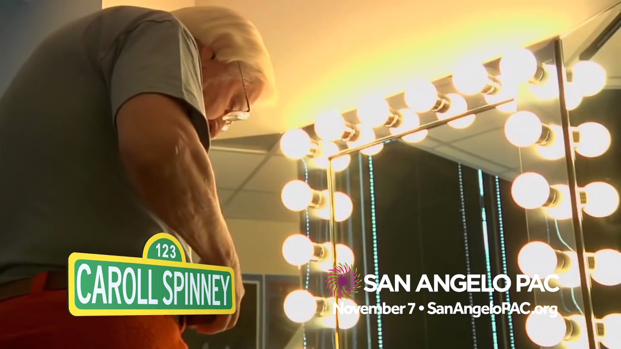 Caroll Spinney - San Angelo PAC - YouTube