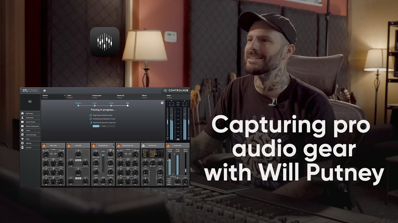 Will Putney captures one of his favorite hardware compressors in ControlHub Tracer - YouTube