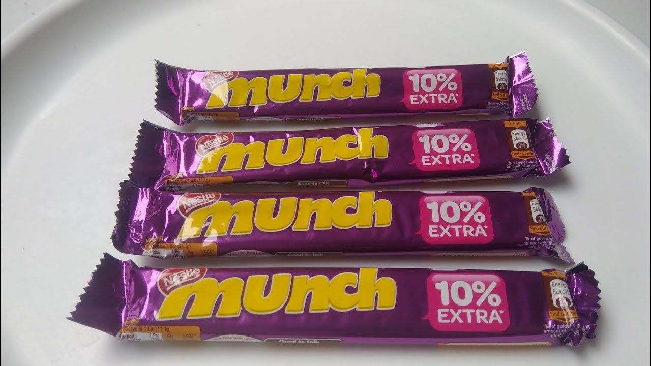 Munch Chocolate Ice Cream Bar | Fireless Cooking Recipe | चॉकलेट से ...