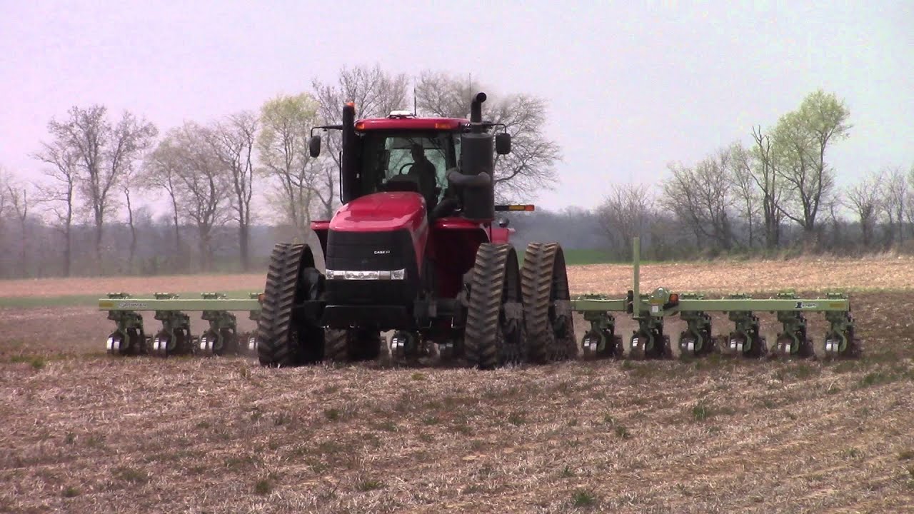 Spring 2016 Field Work: Case IH STEIGER 470 RowTracs - YouTube
