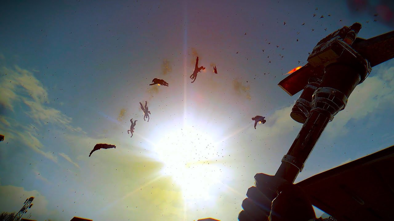 Dying Light | Flying Zombies & Pickaxe MAYHEM • NO HUD - YouTube