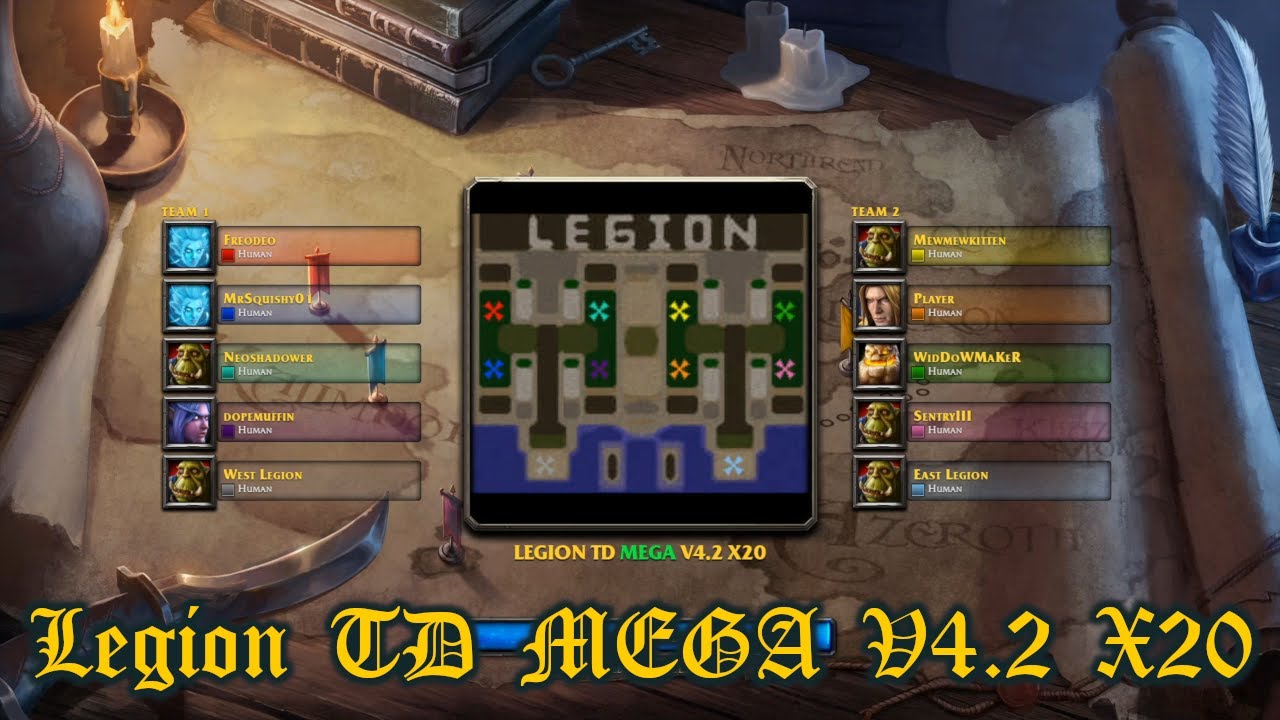 Let's Play Legion TD MEGA v4.2 X20 - WC3 Reforged Custom Maps - YouTube
