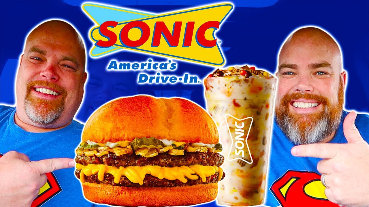 IT'S BACK! SONIC'S DOUBLE STACK CHEESEBURGER AND NEW REESE'S OVERLOAD ...