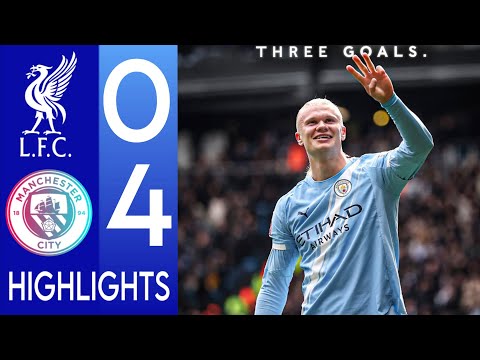 Man City vs Liverpool 3-0 Highlights & Goals • Erling Haaland hattrick • FA Cup Quarter-Final