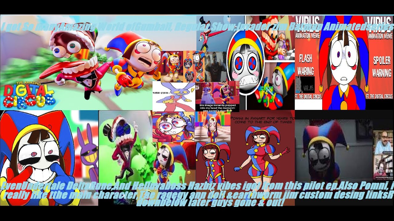 The Amazing Digital Circus.Funny weird random reaction time!Thoughts ...