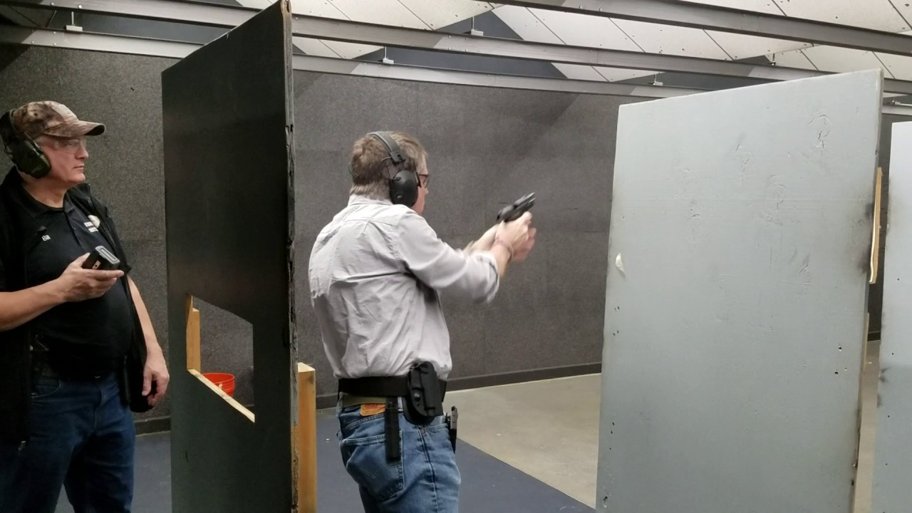 Indoor range shooting drills - YouTube