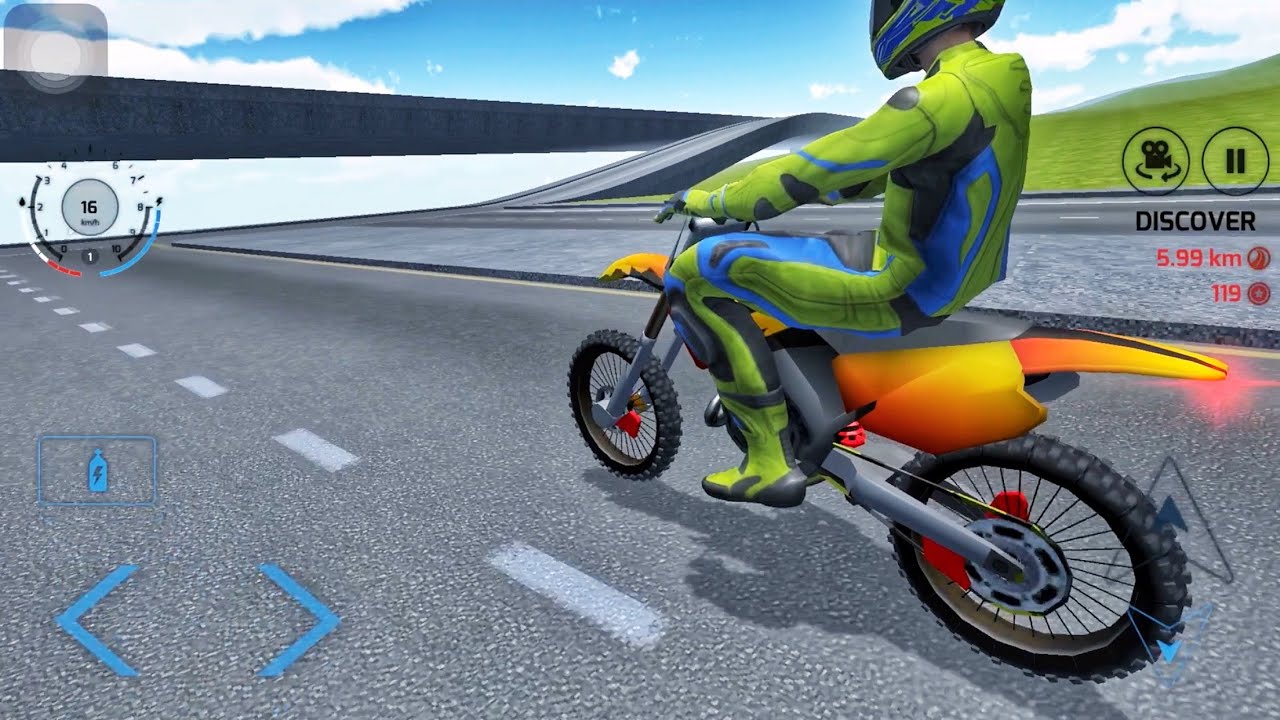 Motorbike Driving Simulator 3D | PART#2 |Motorbike Simulator iOS ...