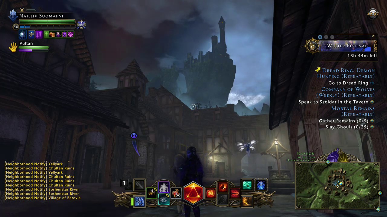 #Neverwinter - Level 80 Dark Elf Rogue / The Sunset Rogue Weapon Set ...