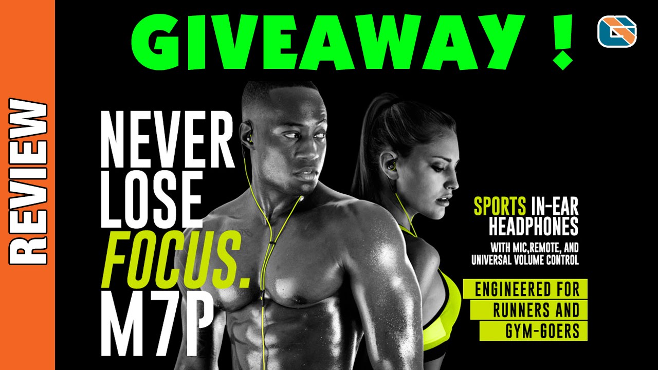 MEE Audio M7P Sports In-Ear Earphones Review & Giveaway - YouTube