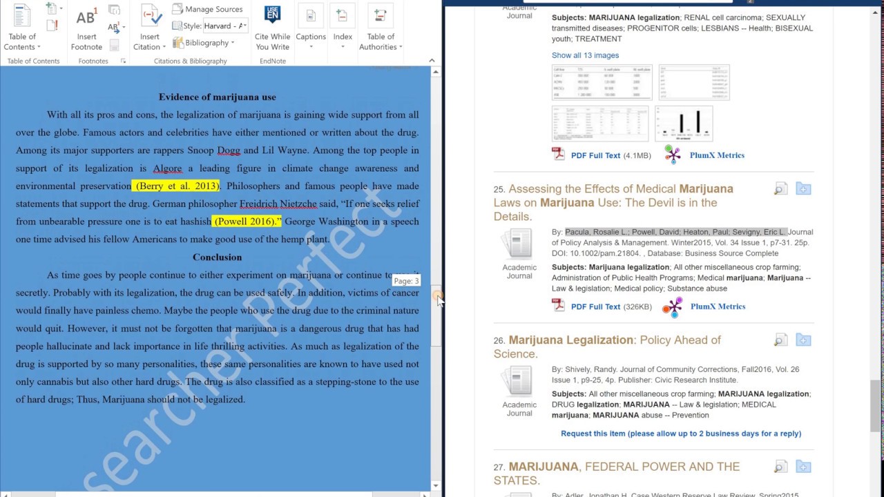 How to reference with microsoft word inbuilt reference tool - YouTube