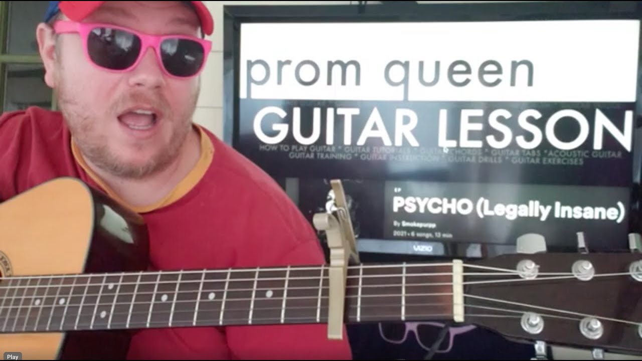 How To Play Prom Queen Guitar Smokepurpp // easy guitar tutorial ...